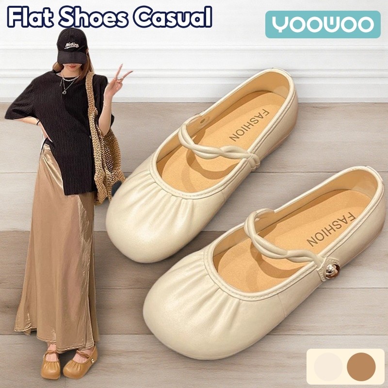 Jual YooWoo Sepatu Cewek / Sandal Wanita / Sepatu Flat Mary Jane ...