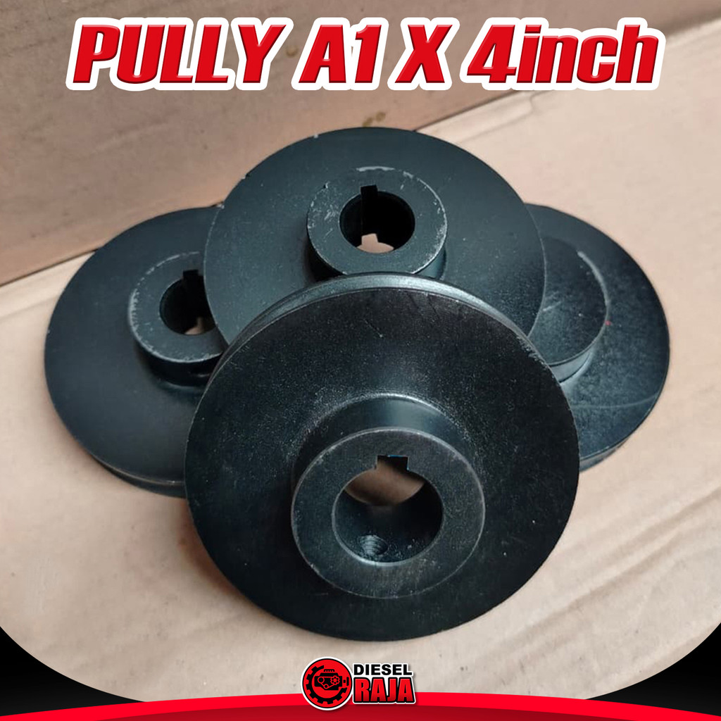 Jual pulli besi a1x4" pully puli puly pulley Diesel_raja | Shopee Indonesia