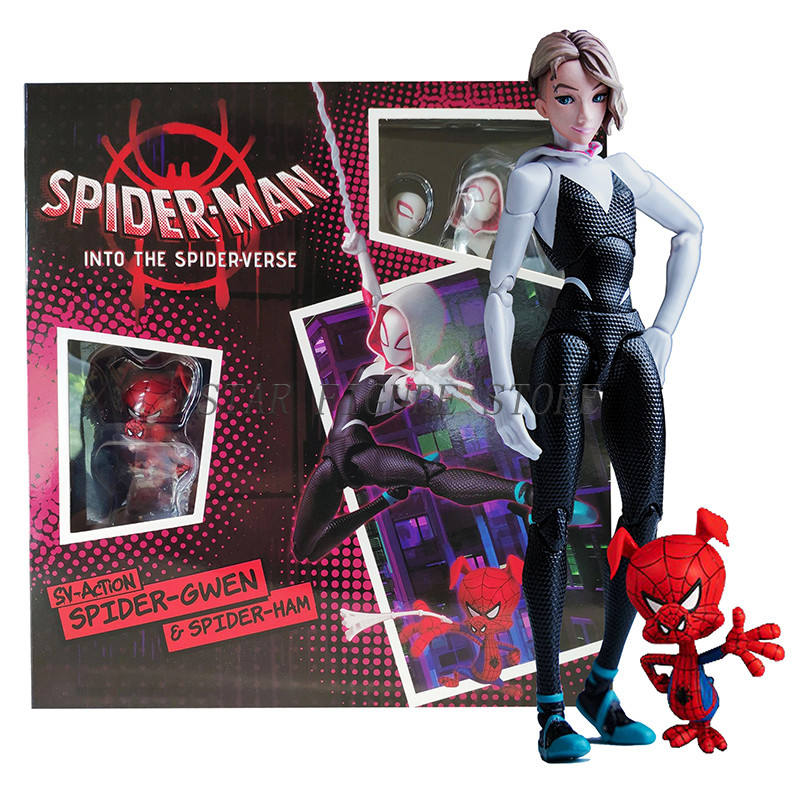 Jual 13cm Sv Action Gwen Stacy Action Figure PVC Collection Sentinel ...