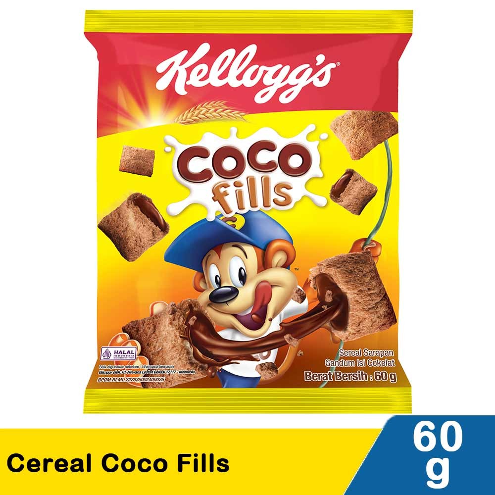 Jual KELLOGG'S CEREAL COCO FILLS 60g | Shopee Indonesia