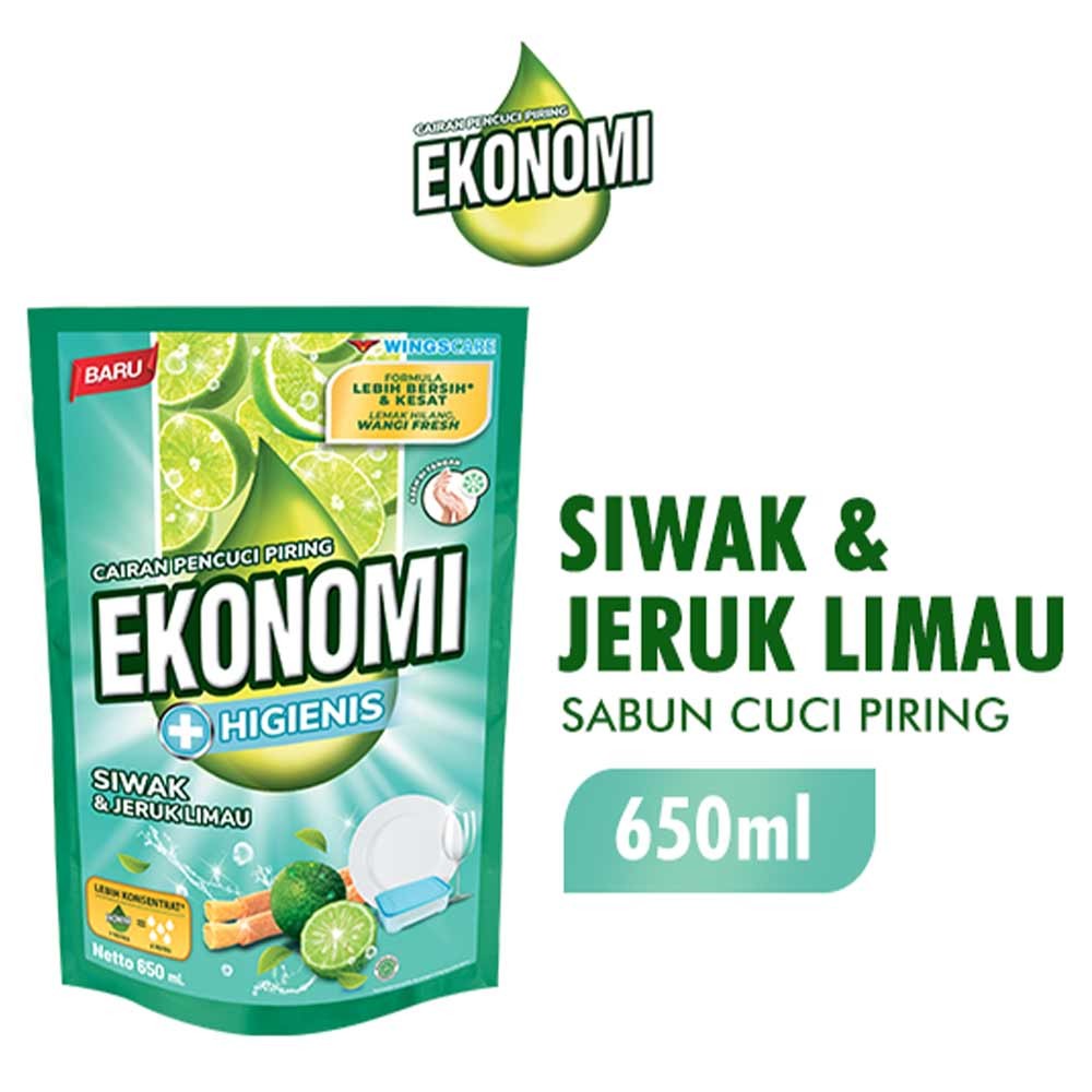 Jual EKONOMI PENCUCI PIRING POWER LIQUID SIWAK&JRK LIMAU 755/650mL ...