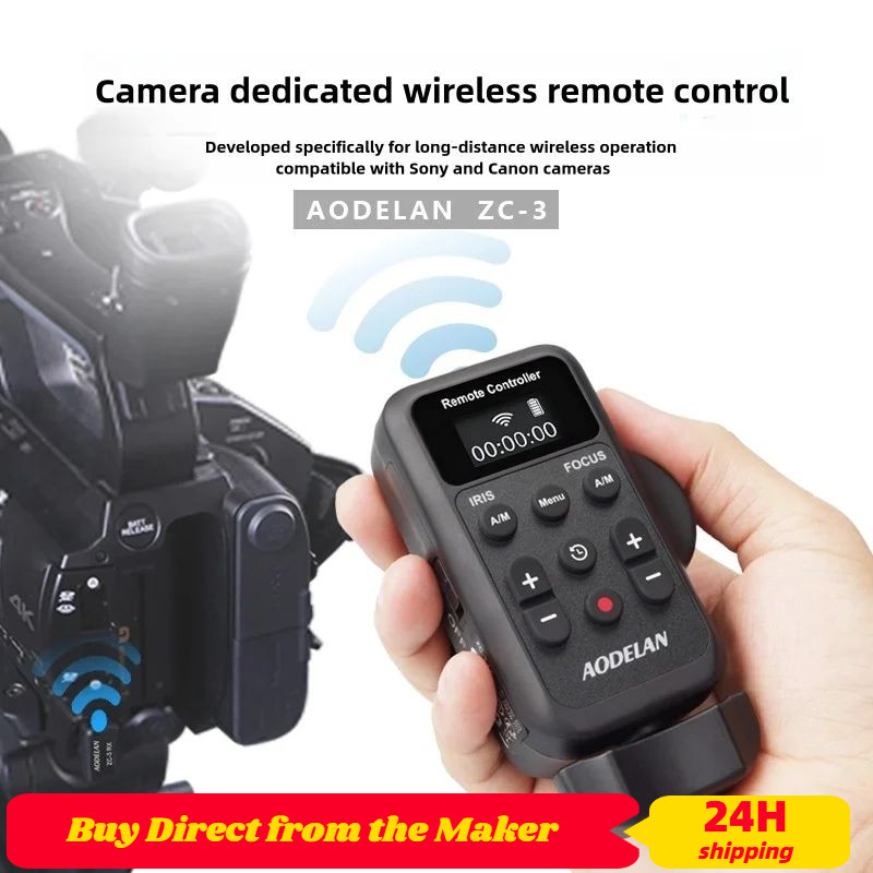 Jual AODELAN ZC-3 Wireless Remote Control Camcorder Zoom Remote For ...