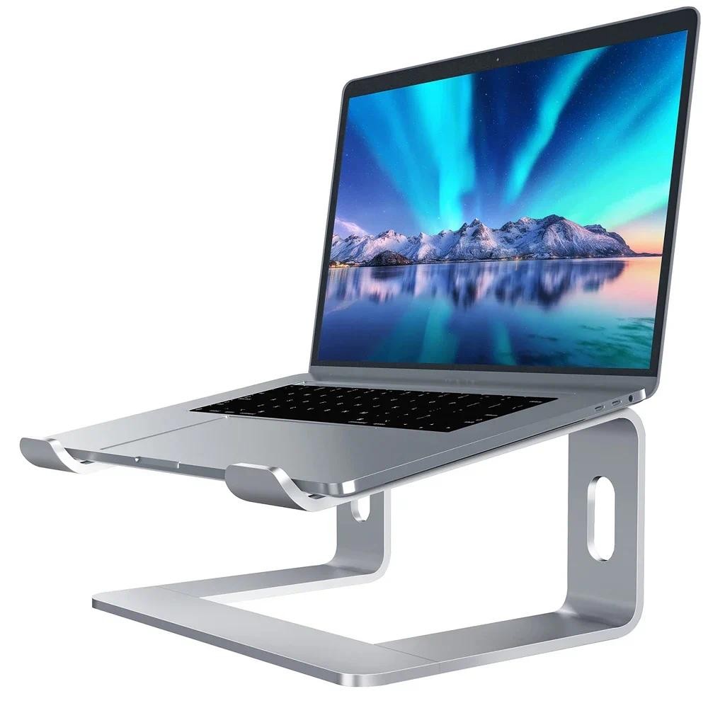 Jual Laptop Stand Ergonomic Laptops Elevator Desk Luminum Computer ...