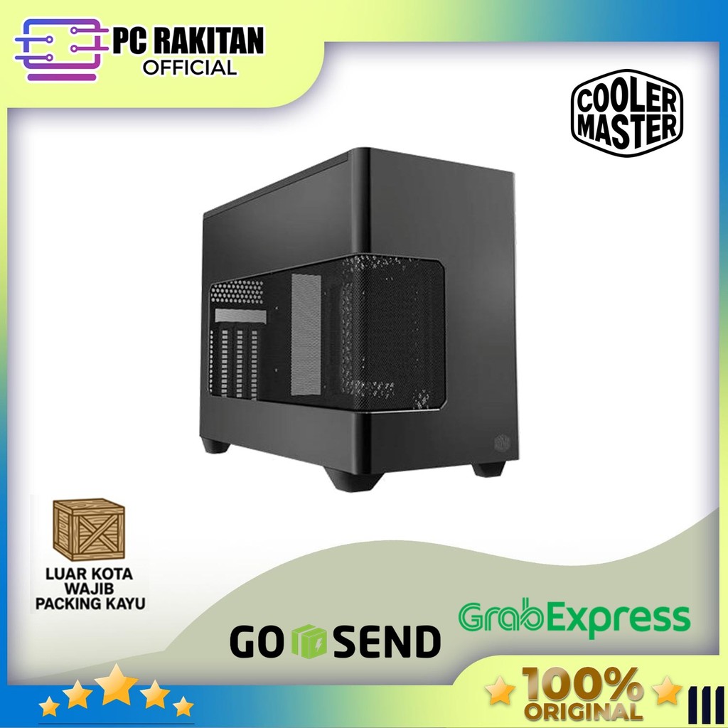 Jual COOLER MASTER PC CASE ITX MASTERBOX NR200P V3 (1X PCIE 5.0 RISER ...