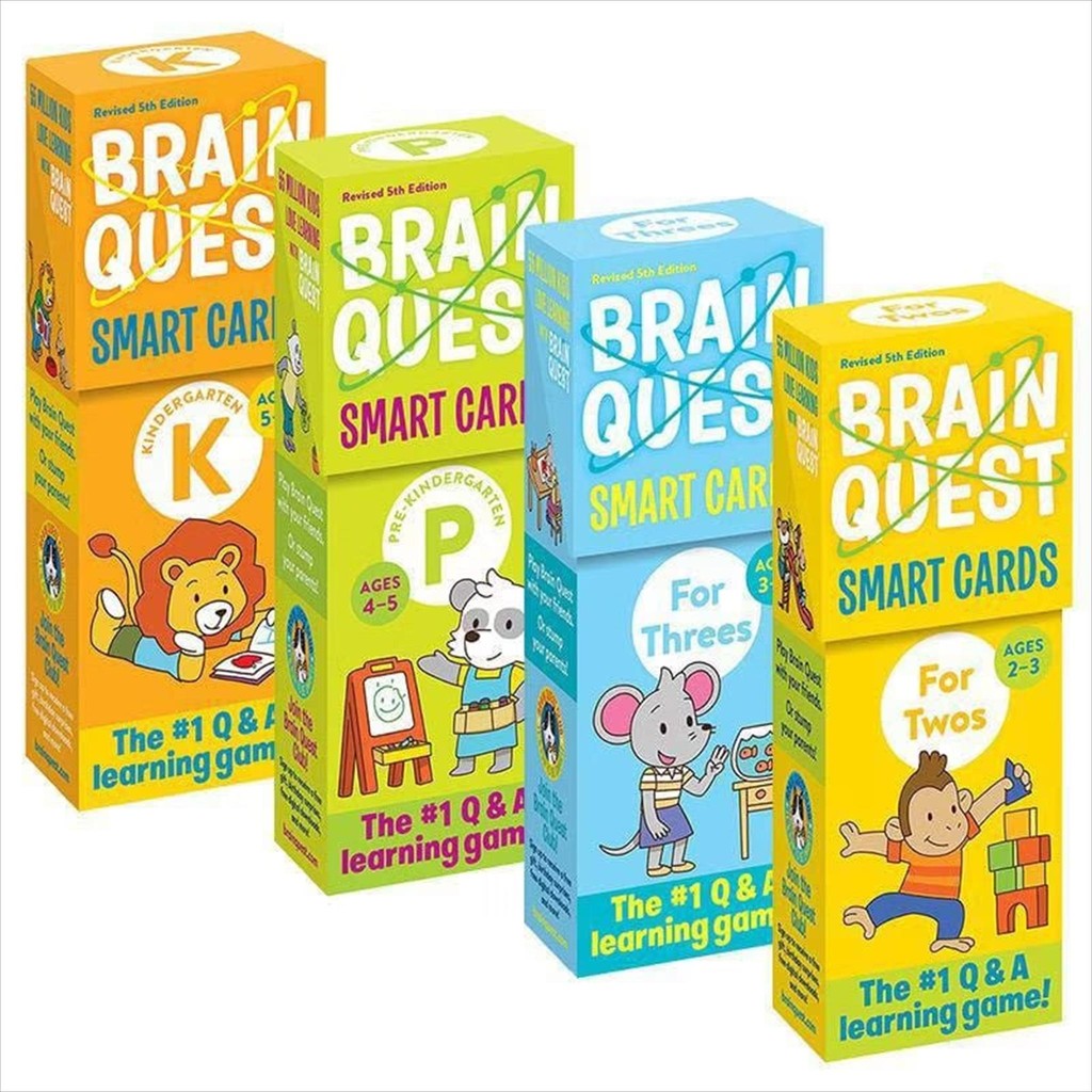 Jual SX638 Brain Quest Question Flash Cards Mainan Edukasi Anak Buku ...