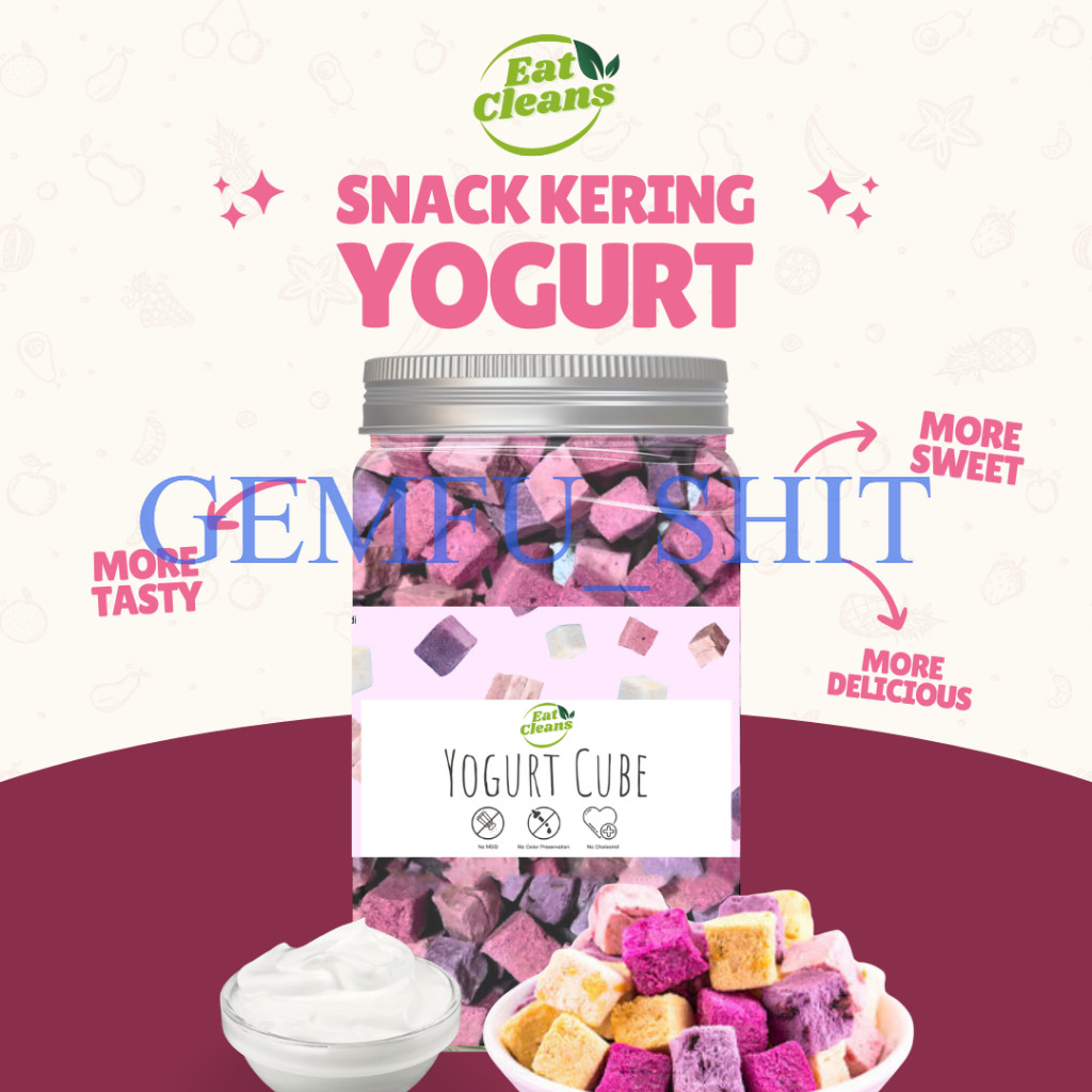 Jual Freeze Dried Crispy Yogurt Fruits Mix Flavor - Snacks Yoghurt ...
