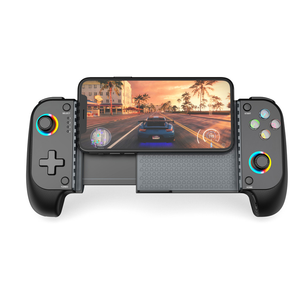 Jual Mobile Game Controller for iPhone and Android with RGB Light ...