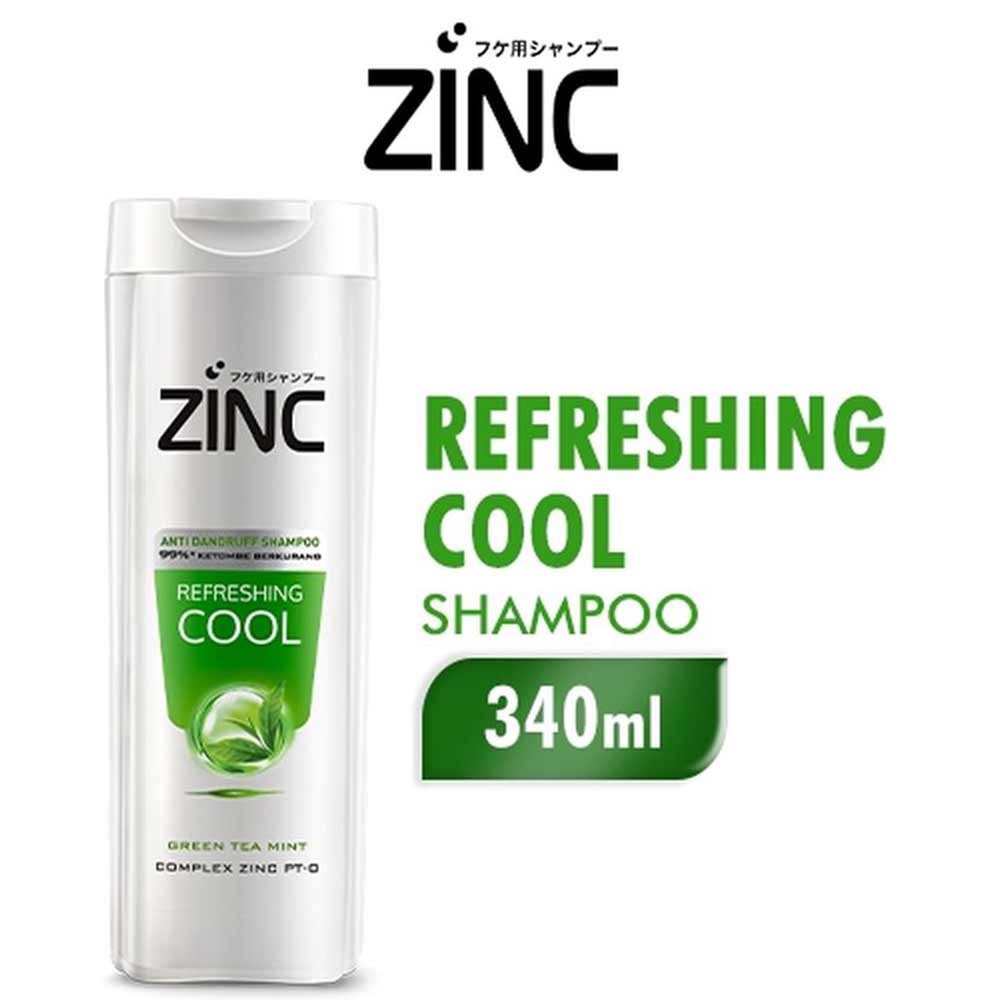 Jual ZINC SHAMPOO A/K REFRESHING COOL 340mL | Shopee Indonesia