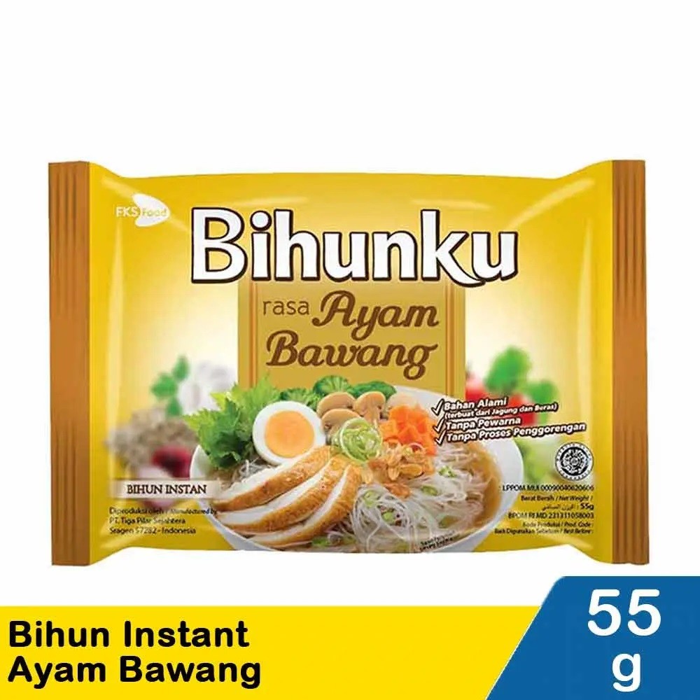 Jual BIHUNKU BIHUN INSTANT AYAM BAWANG 55g | Shopee Indonesia