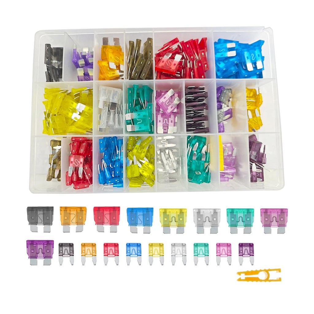 Jual 300/180/120pcs Auto Fuse Kit 15A 20A 25A 30A 35A 10 Types Car Fuse ...