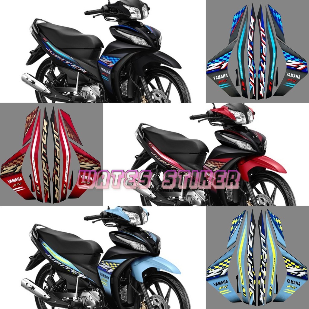 Jual Striping Decal Polet Sticker Yamaha Jupiter Z1 tahun 2025 Fullset ...