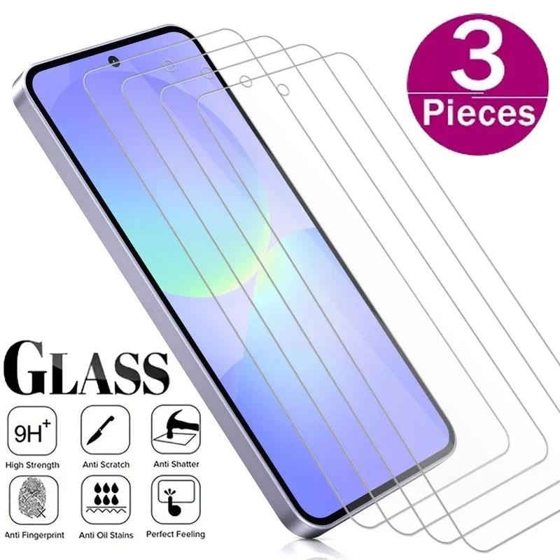 Jual 1-3Pcs Un Lock Clear Tempered Glass For Samsung Galaxy A26 A36 A56 ...