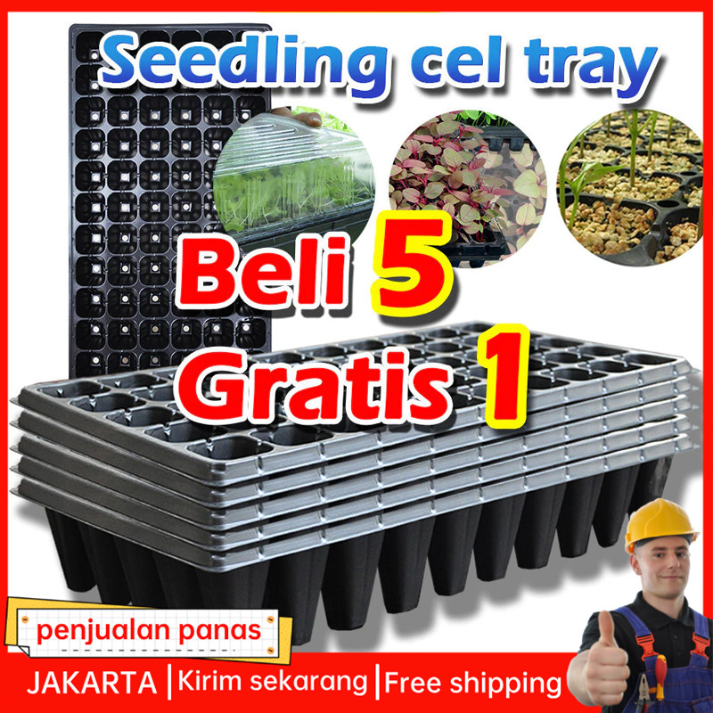 Jual Tray Semai / Alat Semai Benih / Pot Hidroponik Potray 0.8mm ...