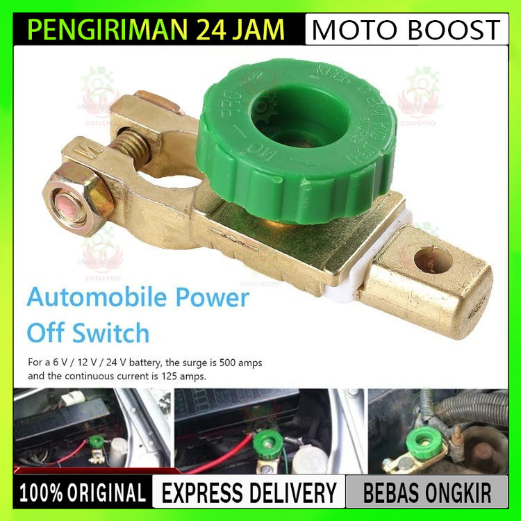 Jual Car Battery Switch Battery Cut-off Switch Protector Battery Leak ...