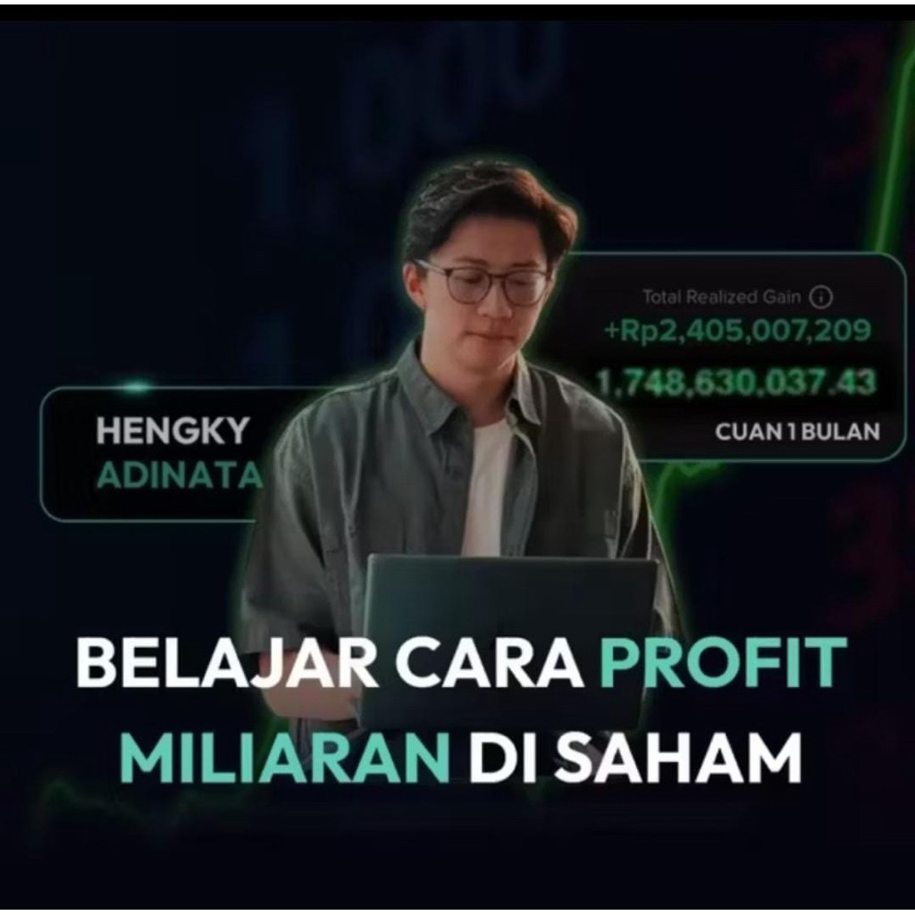 Jual Kursus Saham by remora traders hengky adinata belajar saham || G ...