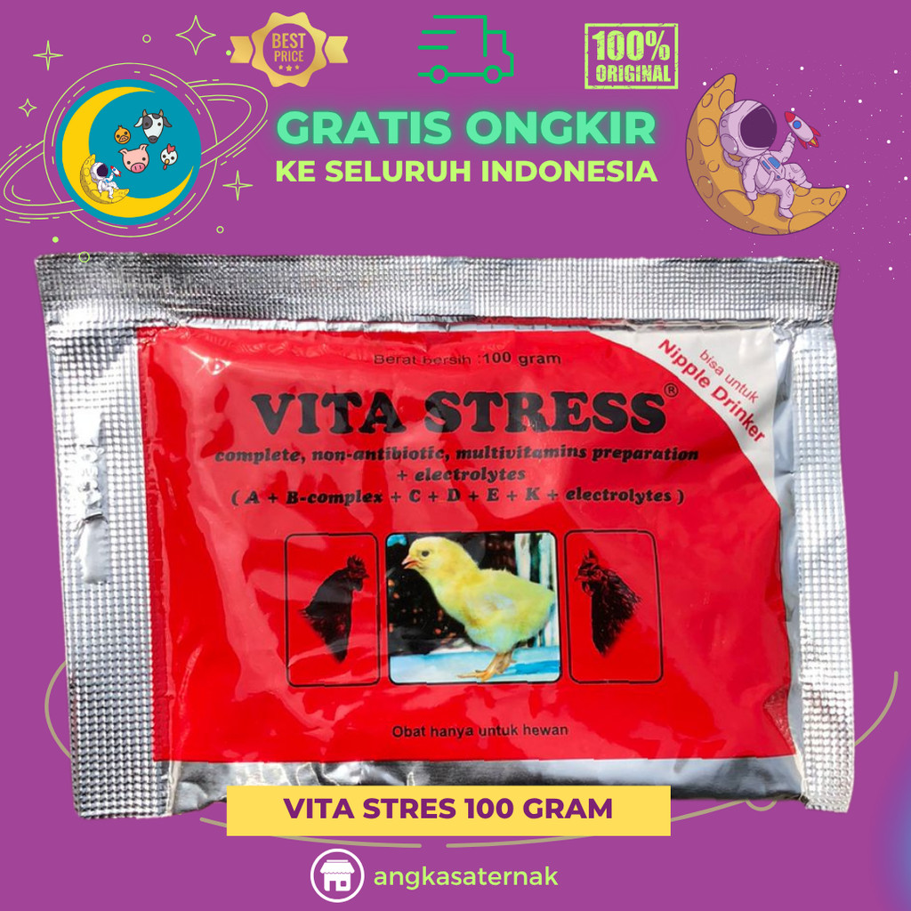 Jual VITA STRESS 100 GRAM BY MEDION - Vitamin Menambah Daya Tahan Tubuh ...