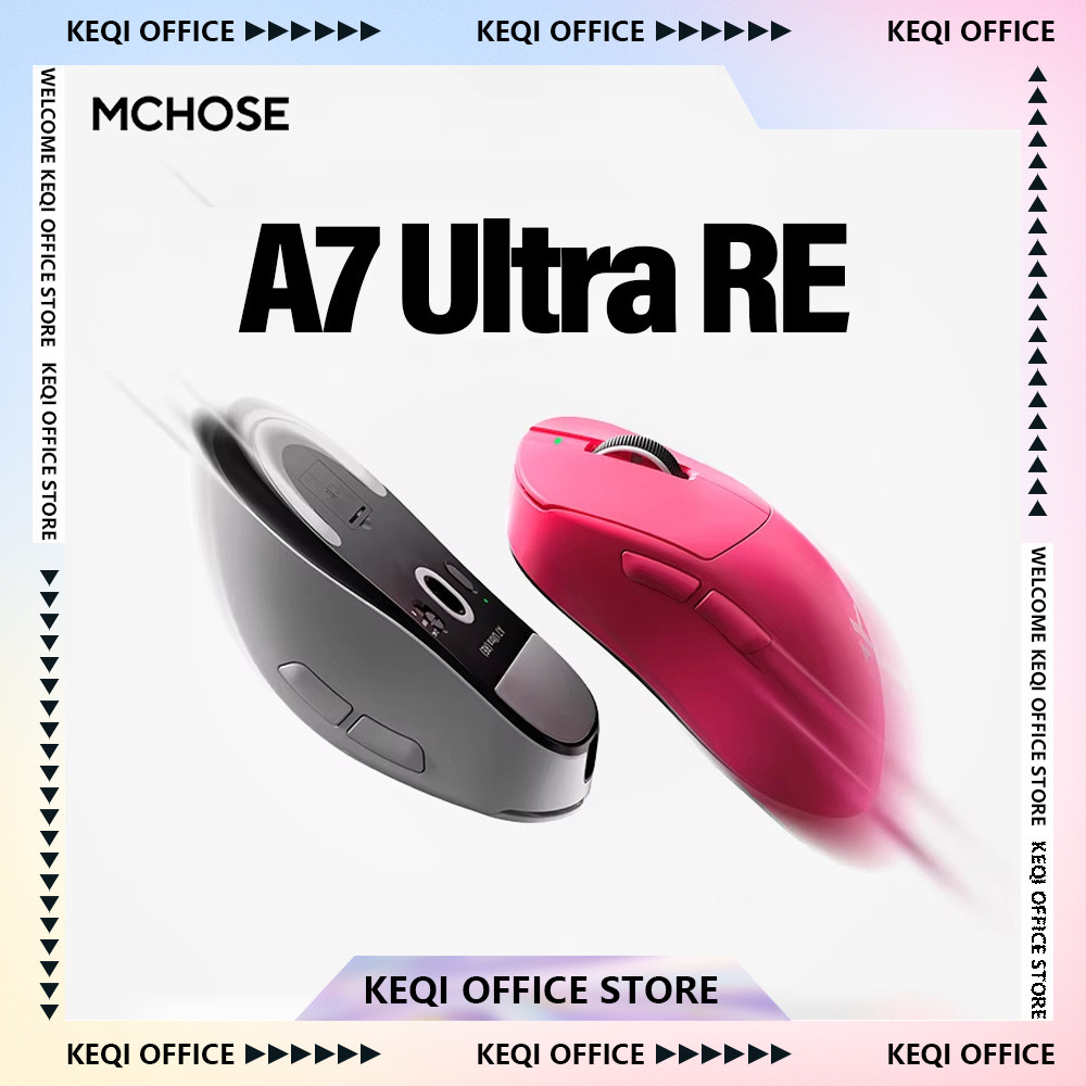 Jual MCHOSE A7 Ultra RE Gaming Mouse Ergonomic Design 8K 20000fps ...