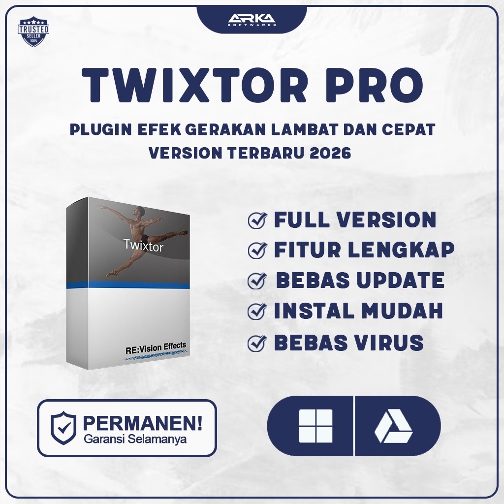 Jual Twixtor Pro 8 Full Version Original Lifetime | For AE & Davinci ...