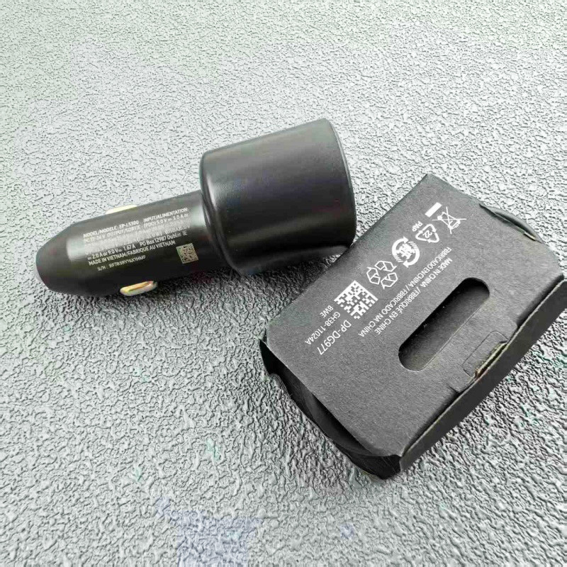 Jual 60W SAMSUNG Dual USB Car Charger 45W+15W USB A/C Fast Charging PD ...