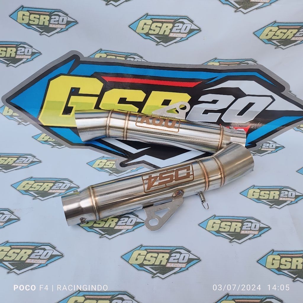 Jual Kou MAHACHAI Exhaust pipe Muffler Only 51mm for tmx xrm rusi ...