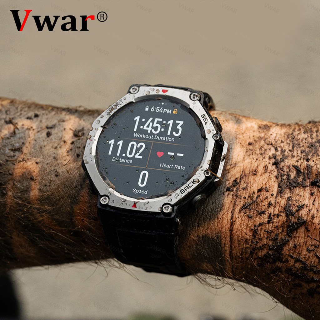 Jual 2025 New Military Smart Watch Built-in GPS Compass Barometric ...