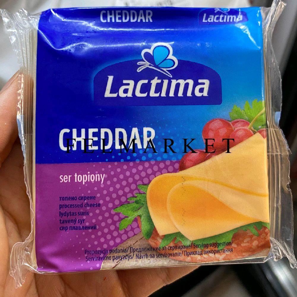 Jual Keju Lactima Cheddar Cheese 130 grm | Shopee Indonesia