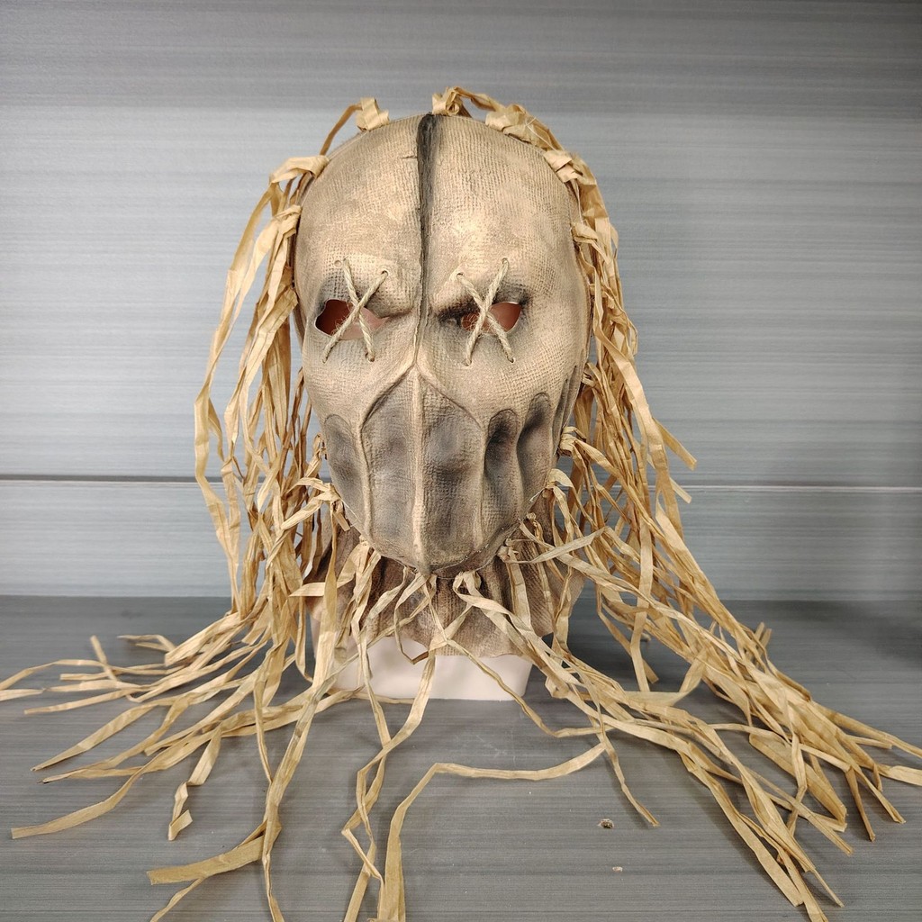 Jual Halloween Horror Scarecrow Scream Zombie npc Mask Haunted House ...