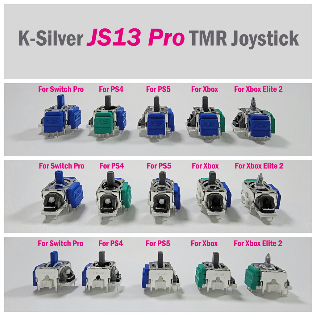 Jual 2pcs K-Silver JS13 Pro+ TMR Joystick for Swit Pro PS5 PS4 Xbox ...
