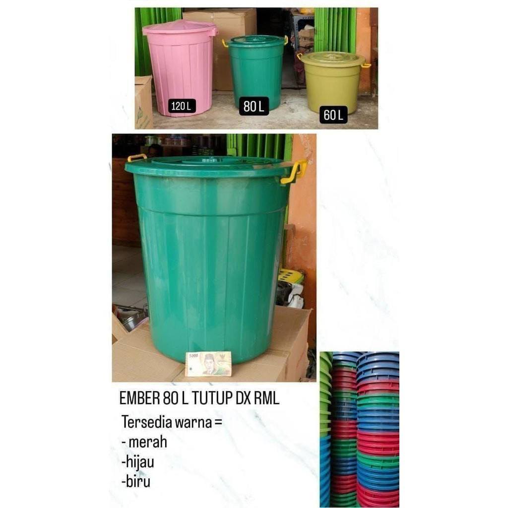 Jual EMBER 80 LITER TUTUP DX RML / Ember Jumbo / Ember Besar 80 Liter ...
