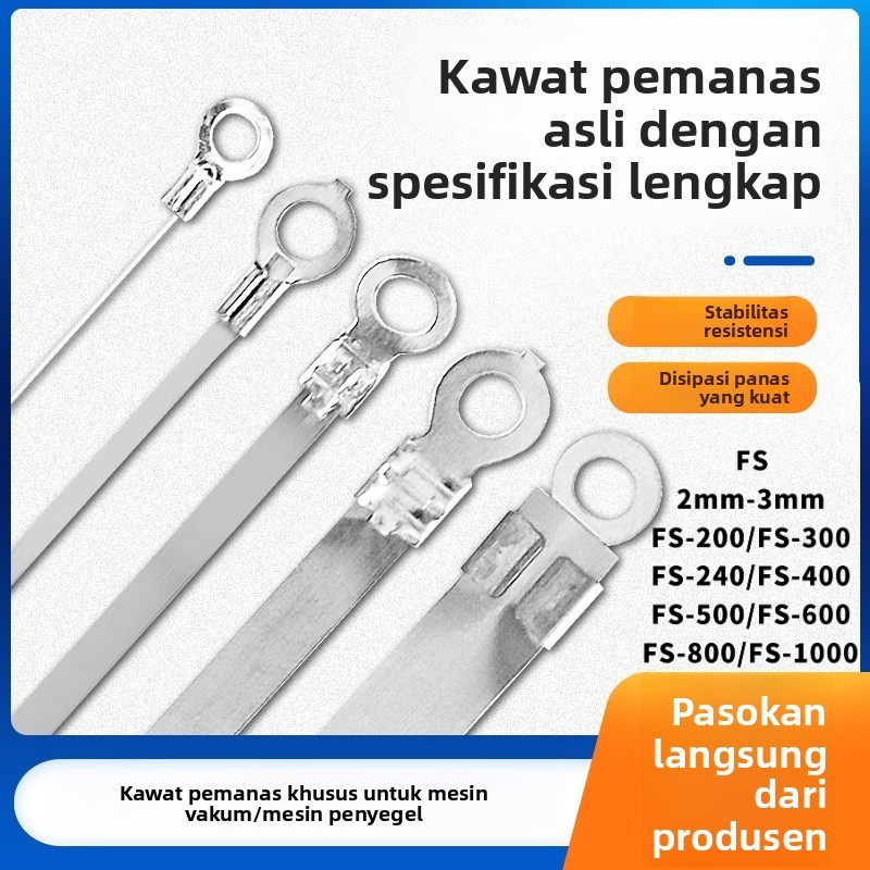 Jual ELEMEN PEMANAS MESIN PRESS PLASTIK HAND IMPULSE SEALER/PLAT KAWAT ...