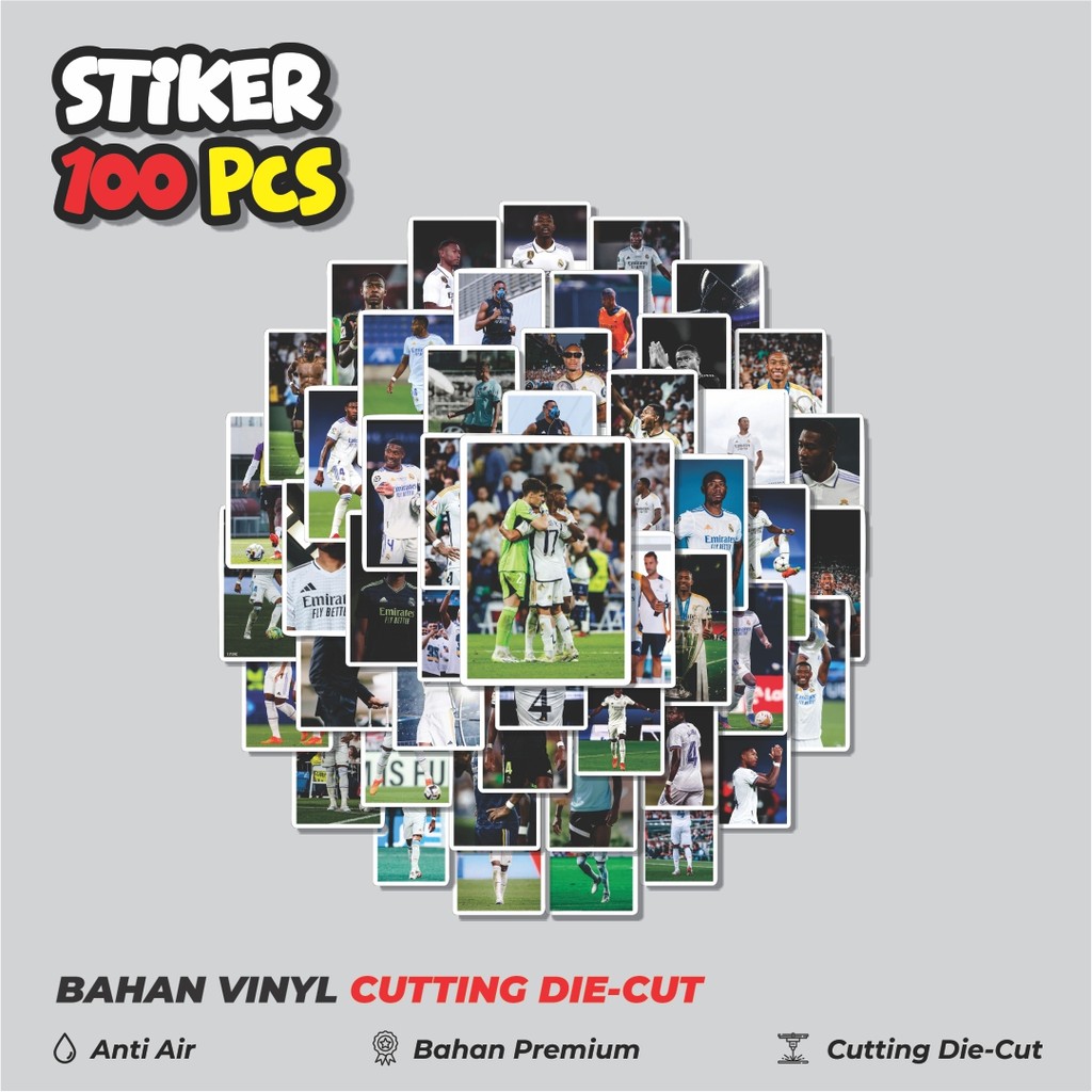 Jual Terbaru! 50 pcs Stiker RM David Alaba V3 Dekorasi Lucu Kreatif ...