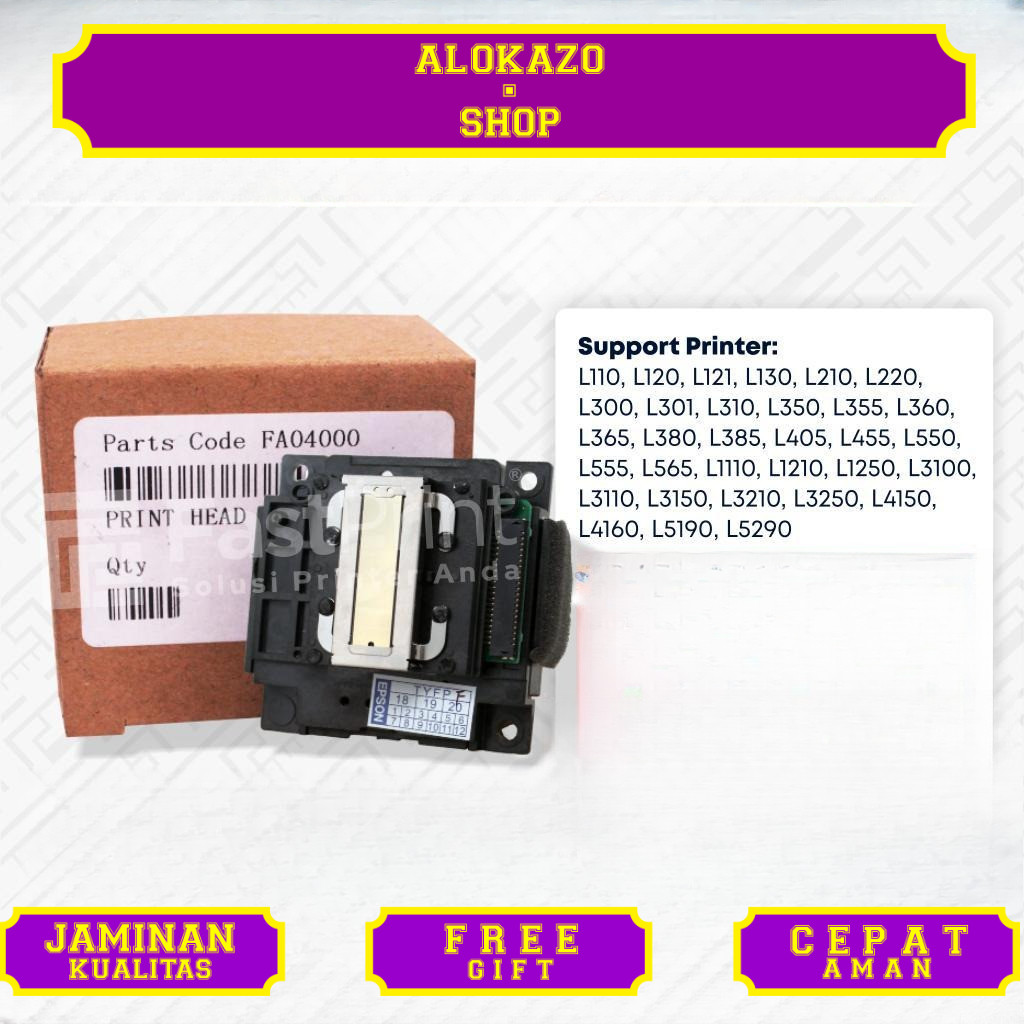 Jual Print Head Epson L110 L120 L130 L210 L220 L310 L360 L1110 L3110 ...