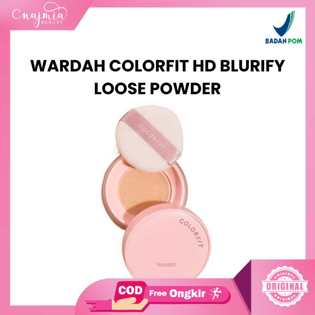 Jual Najmia Ofc WARDAH Colorfit HD Blurify Loose Powder - Bedak Tabur ...