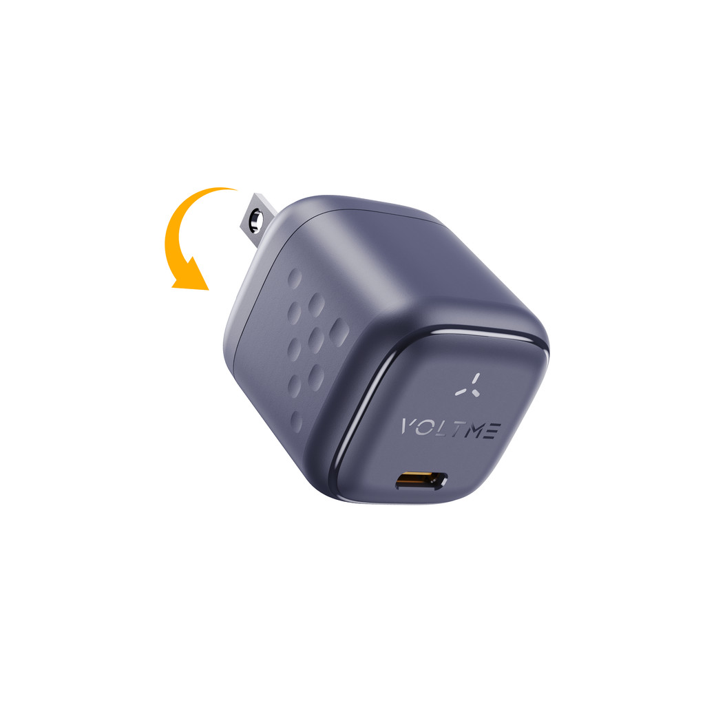 Jual VOLTME 30W USB C arger Type C arger Fast arging Block GaN Ⅲ arger ...