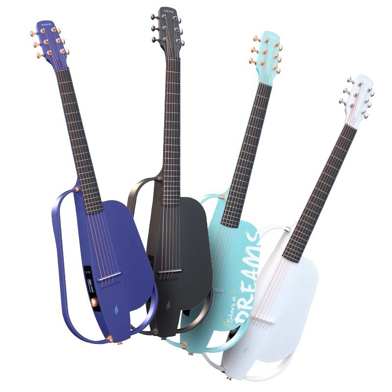 Jual Carbon Fiber Smart Electric Guitar Mute Electric Box Automatic ...