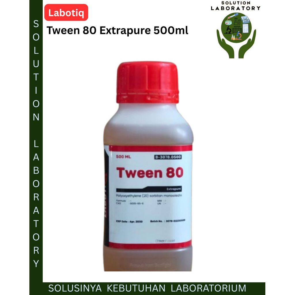 Jual Tween 80 Extrapure 500ml Labotiq | Shopee Indonesia
