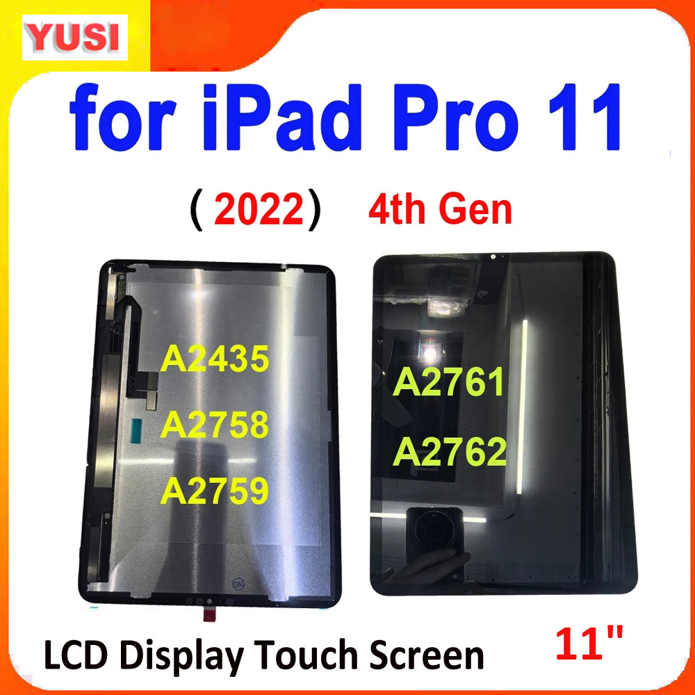 Jual 11" LCD for iPad Pro 11 (2022) 4th Gen A2435 A2758 A2759 A2761 ...