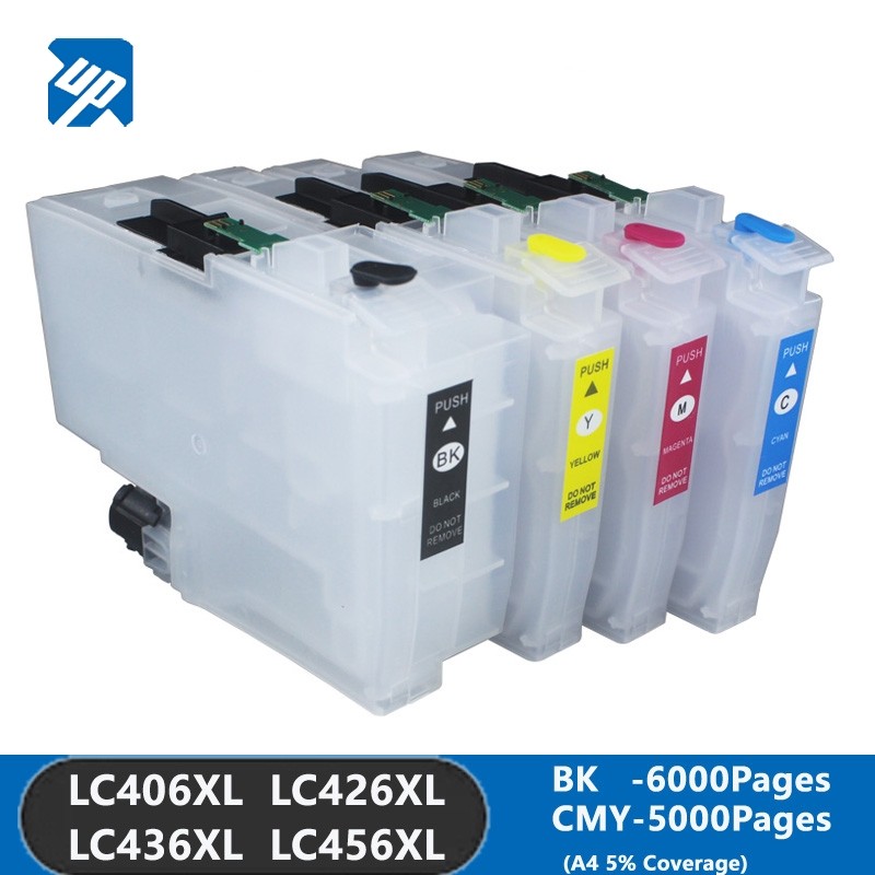 Jual LC406 LC436 LC426 Empty refillable Ink Cartridge For Brother ...