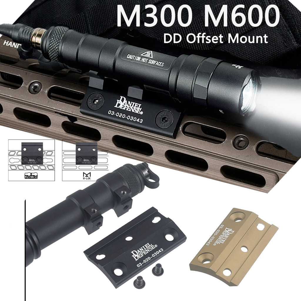 Jual Tactical Surefire M300 M600 Metal Flashlight LED White Light With ...