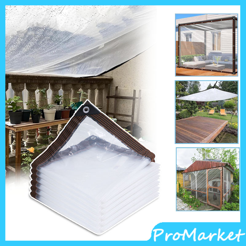 Jual Terpal Plastik Uv Bening Transparan Tebal/Plastik UV Green House ...