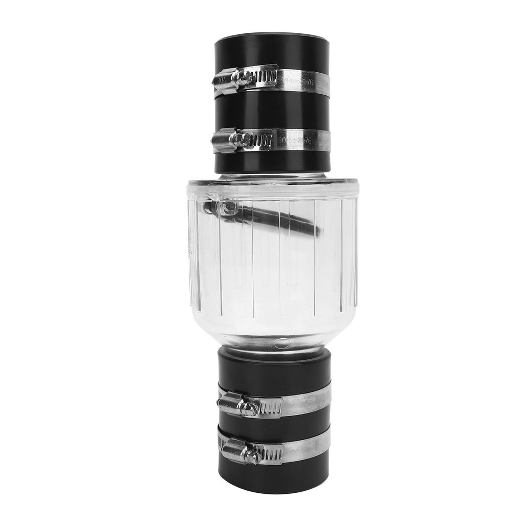 Jual Quiet Sump Pump Check Valve Clear Silent 2in PVC Pipe Backflow ...