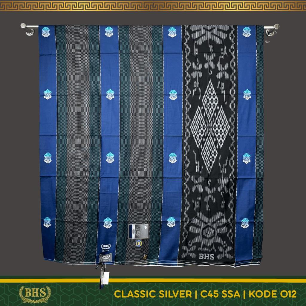 Jual Sarung BHS Classic Silver Motif C45 SSA / SKT DAM Bahan Mercerized ...