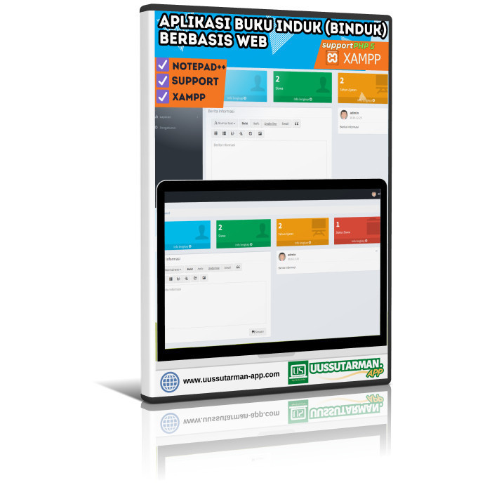 Jual Source Code Program Buku Induk Siswa Sekolah Offline Online PHP ...