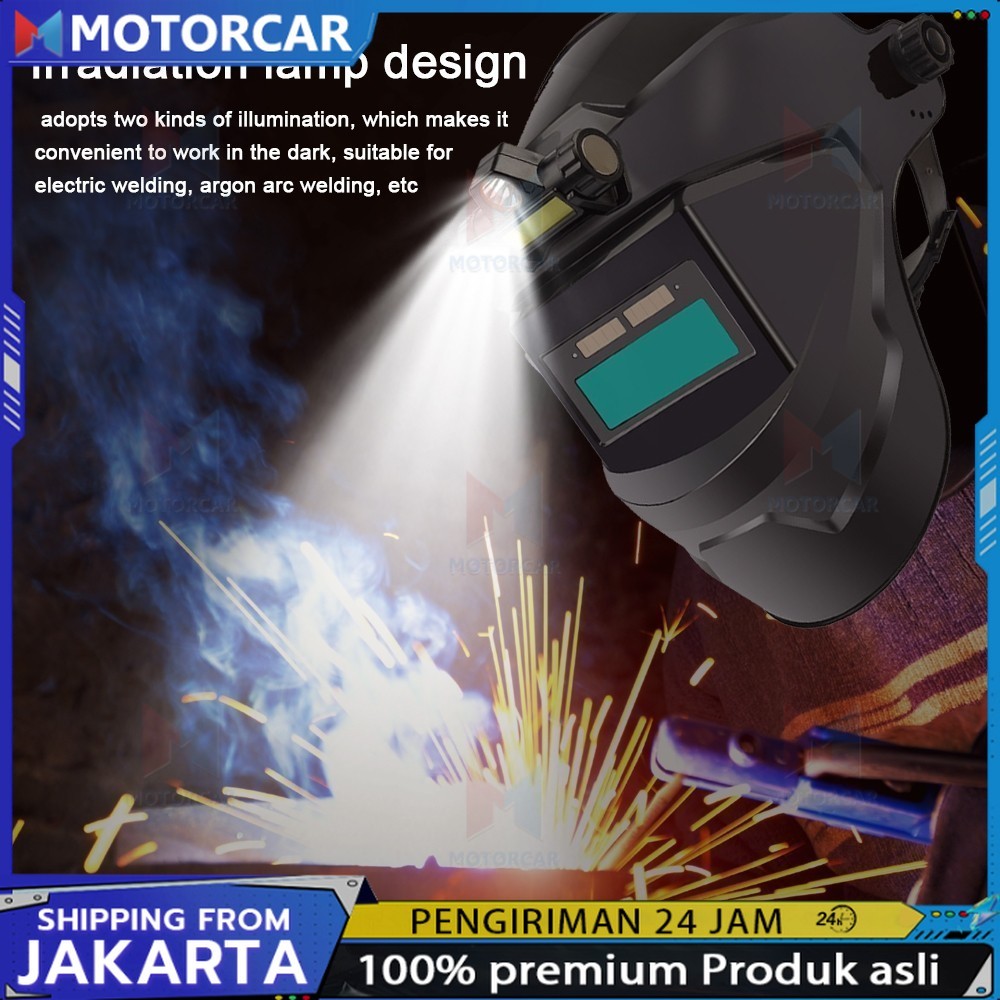 Jual Helm Kedok Las Otomatis Las Auto Dark Welding Helmet Safety Helm ...