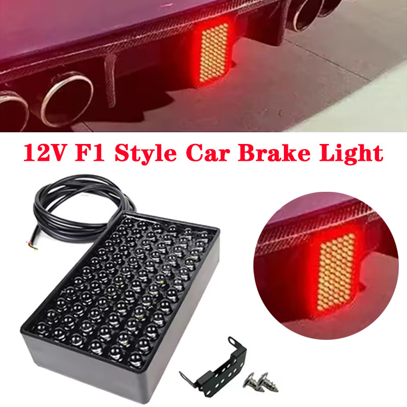 Jual 72LEDs Car Brake Light Universal 12V F1 Style Car Led Signal ...