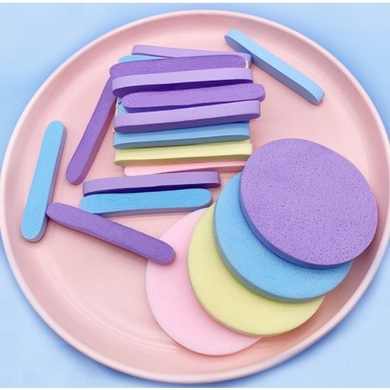 Jual K5191 Spons Facial Stick / Sponge Kentang Facial / Spons Special ...