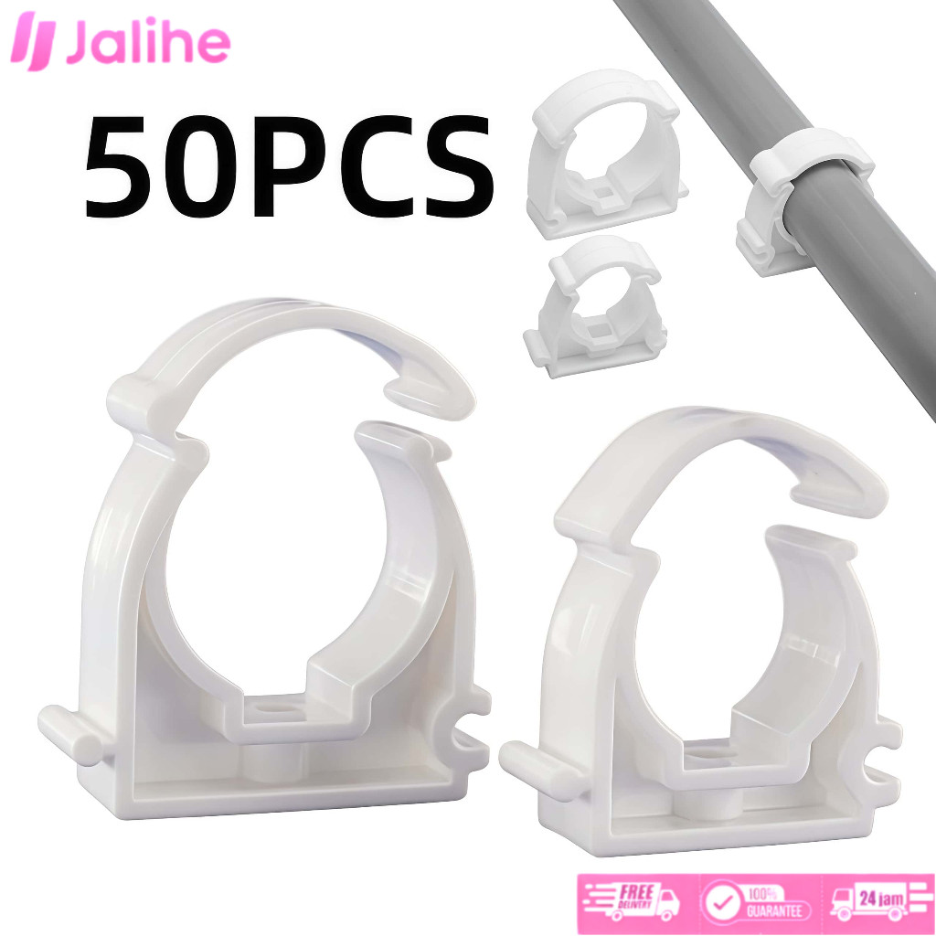 Jual 23mm 32 mm Klip Klem Pipa Bulat Untuk Pipa PVC & Conduit 1 inch 1 ...