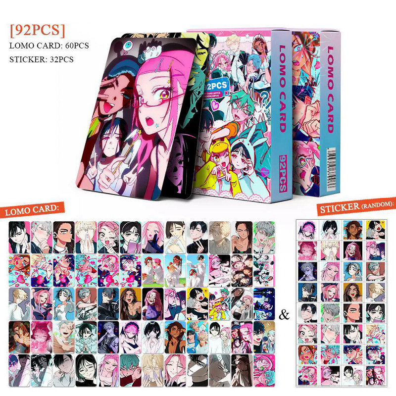 Jual 92Pcs/Set Korean Manga Alien Stage Laser LOMO Cards - LUKA HYUNA ...