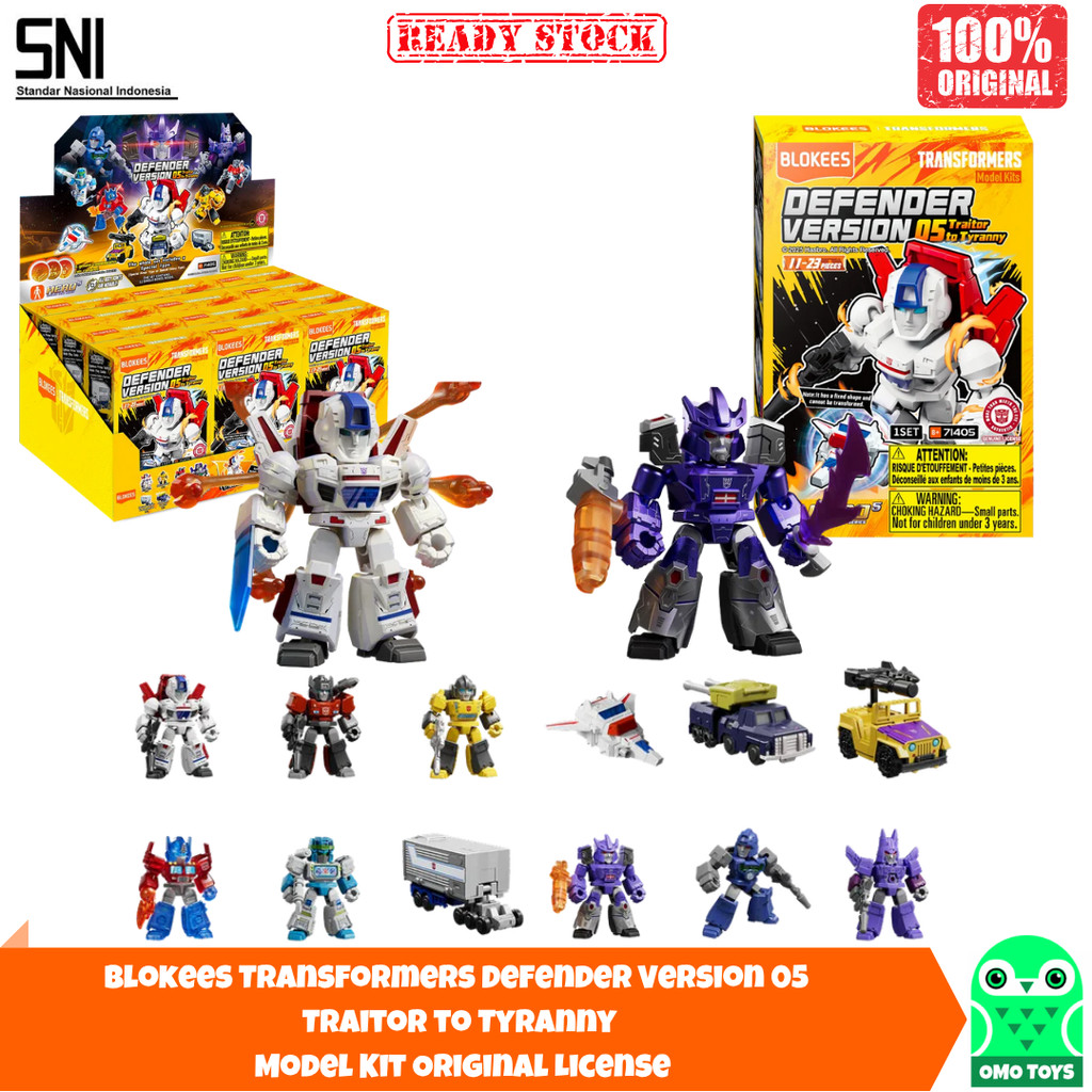 Jual Blokees Transformers Defender Version 05 Traitor to Tyranny Model ...
