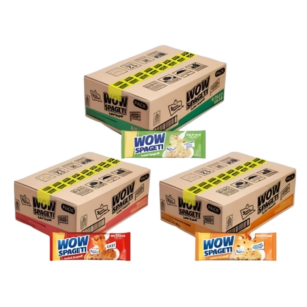 Jual Wow Spagheti 1 Dus/Karton 40 Pcs Wow Spaghetti Sachet Instant ...